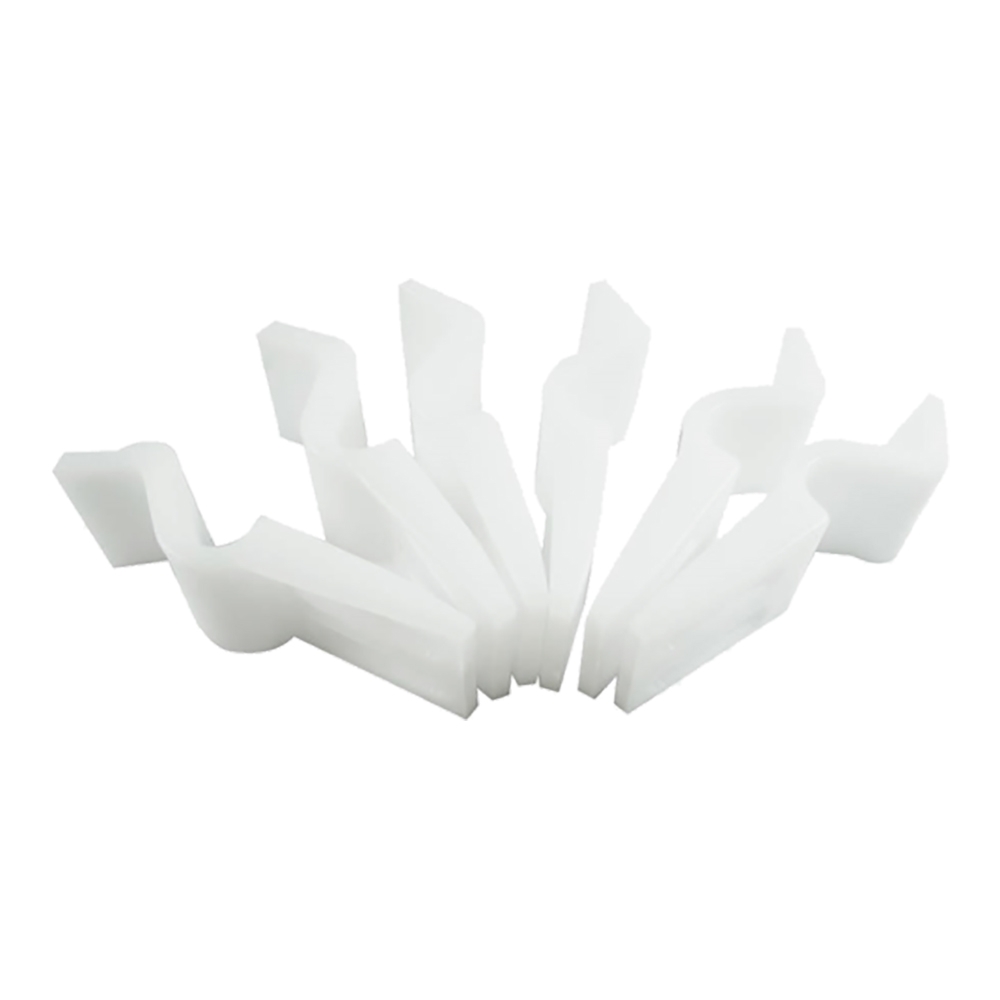 Nuie Bath Panel Clips - Gloss White - BPC001 | Bathroom House