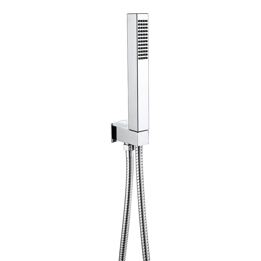 Triple Control Chrome Square Concealed Thermostatic Shower Mixer Valve ...