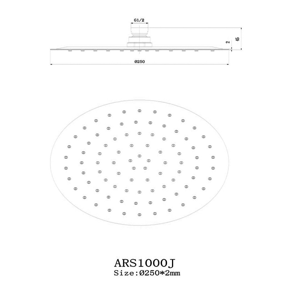 Triple Control Gunmetal Grey Round Concealed Thermostatic Shower Mixer ...