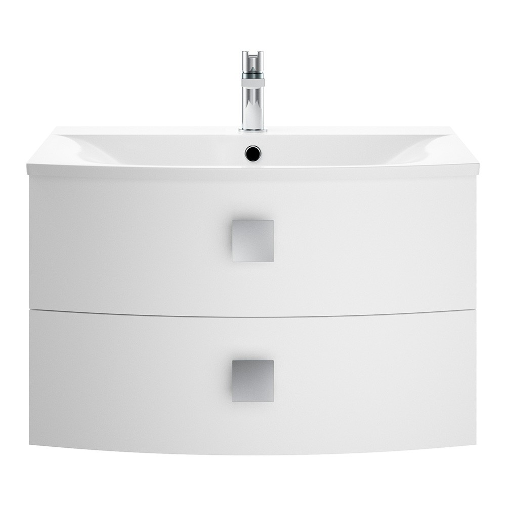 Hudson Reed Sarenna 700mm Wall Hung 2-Drawer Vanity Unit & Basin 1TH ...
