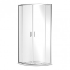 Nuie Rene Chrome Quadrant Shower Enclosure 6mm Glass | Bathroom House