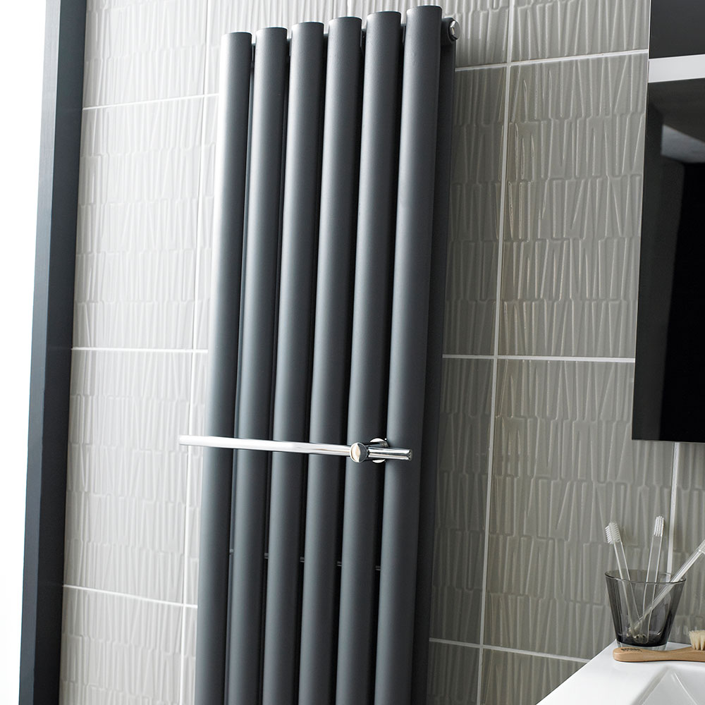 Hudson Reed Towel Rail for Revive Radiator - Chrome HL318 | Bathroom House