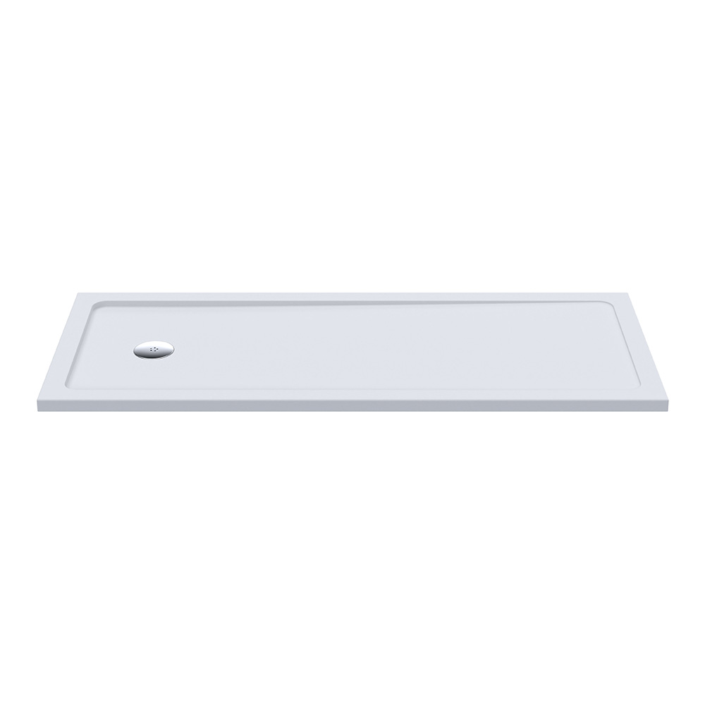 Hudson Reed Rectangular Bath Replacement Shower Tray - 1700mm x 700mm x ...
