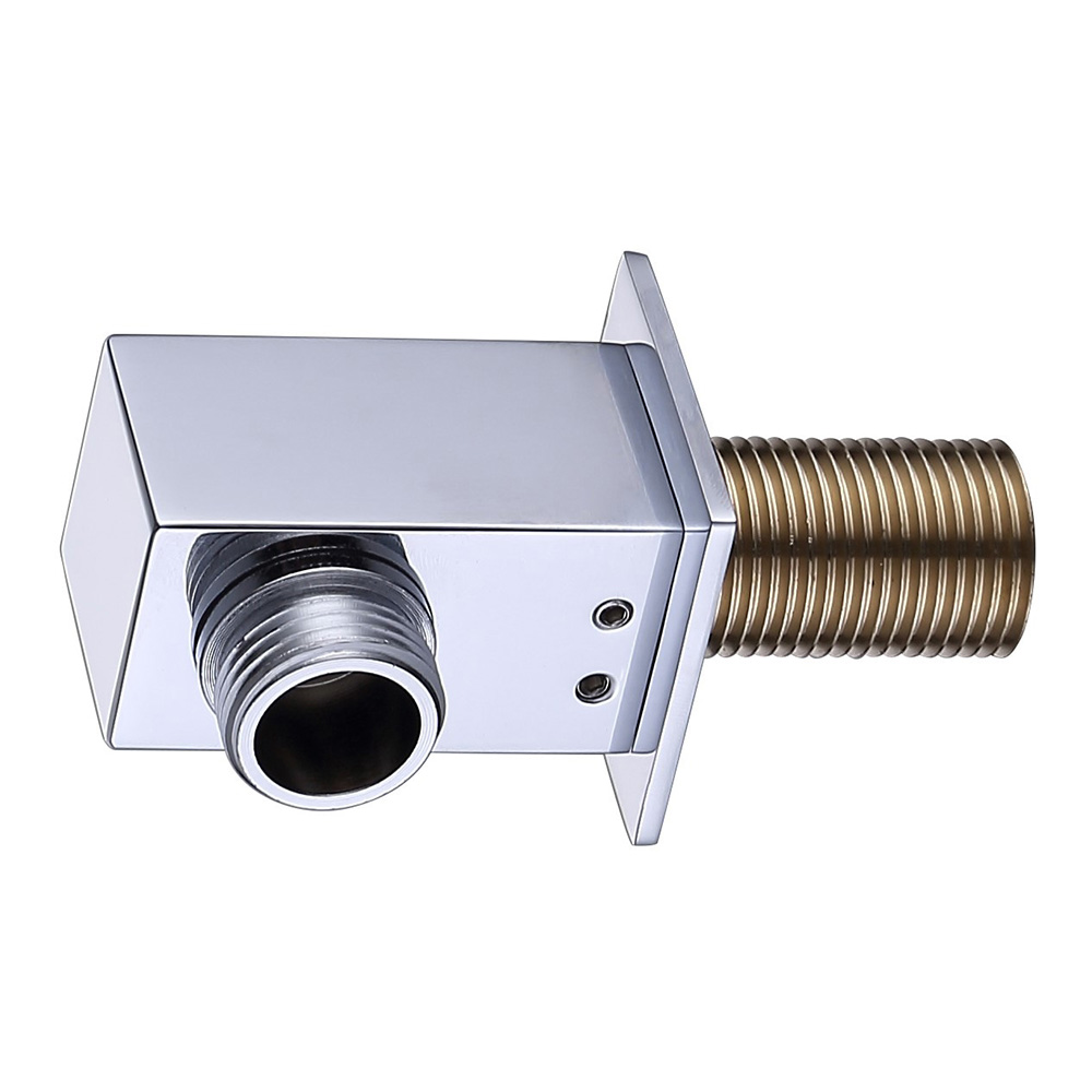 Chrome Square Shower Wall Outlet Elbow - SOE3C | Bathroom House