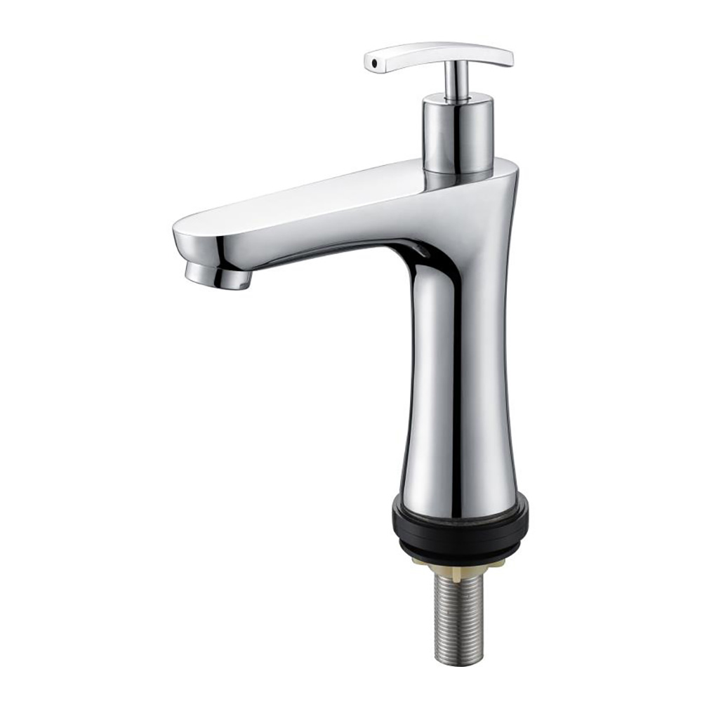 Electronic Sensor Chrome Deck Mounted Basin Mixer Tap with Integrated ...