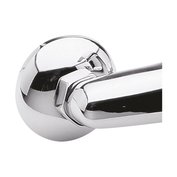 Nuie Pair Of Wall Mounted Couplings - Chrome - X3130 | Bathroom House